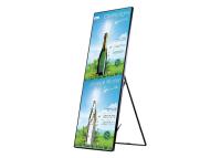 China IP40 Indoor LED Poster Screen Digital Ads Display 2880Hz Refresh Rate 2 Years Warranty for sale