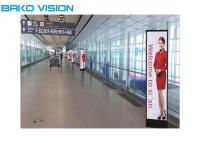 China SMD1010 Indoor LED Poster Frame Wide Viewing Angle Meanwell Power Supply for sale