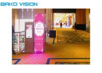 China SMD1010 Indoor LED Poster Frame Wide Viewing Angle Meanwell Power Supply for sale