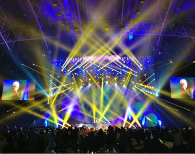 China 16 Bit Processing P2.6 Indoor Advertising Led Display Screen For Stage Rental for sale