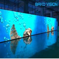 China Outdoor Transparent LED Display SMD1921 140° Viewing Angle 3.75x8mm Pitch 5500 Nits for sale