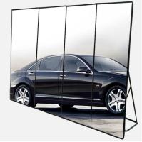China P1.9mm Portable Digital Indoor LED Poster Display SMD1010 Ultra Slim 35mm High Definition for sale