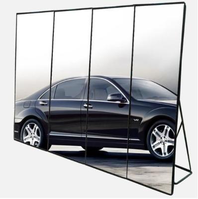 China P1.9mm Portable Digital Indoor LED Poster Display SMD1010 Ultra Slim 35mm High Definition for sale