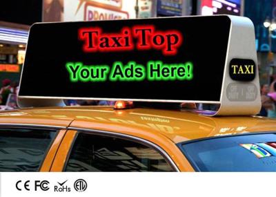 China Mobile Outdoor Taxi Top Advertising LED Display 5000 Nits P2.5 P3 P5 for sale