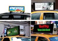 China Mobile Outdoor Taxi Top Advertising LED Display 5000 Nits P2.5 P3 P5 for sale