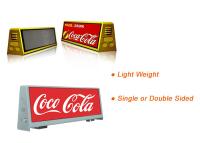 China Mobile Outdoor Taxi Top Advertising LED Display 5000 Nits P2.5 P3 P5 for sale