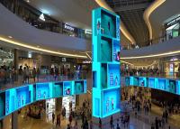 China Rental LED Screen Flexible LED Display P6 P10 Front Service Panel 360° Foldable for sale