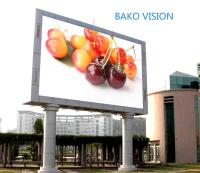 China Fixed Installation IP65, P8mm High Brightness 6500 Nits Outdoor LED Panel / Tailer for sale
