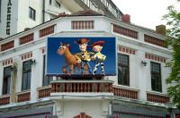 China Fixed Installation IP65, P8mm High Brightness 6500 Nits Outdoor LED Panel / Tailer for sale