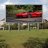China Fixed Installation IP65, P8mm High Brightness 6500 Nits Outdoor LED Panel / Tailer for sale
