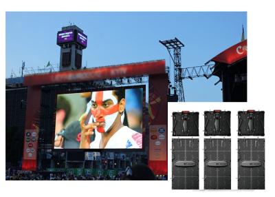 China Waterproof P5 Outdoor Rental LED Display 500x500mm Front Access IP65 6000nits for sale