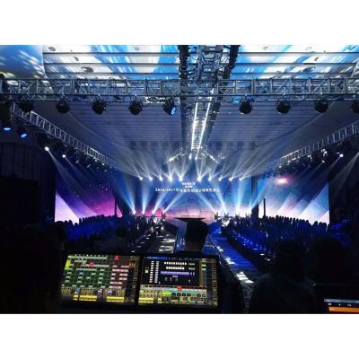 China Indoor Rental LED Display P3.91 500x500mm Die Casting Aluminum Video Wall for sale