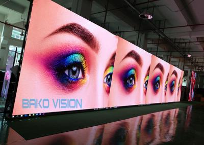 China P3.91 Indoor Rental LED Display 500x500mm Die Cast Aluminum 900-1200 Nits Full Color for sale