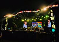 China Outdoor Rental LED Display P3.91 SMD1921 6000 Nits Brightness Die Casting Aluminum Cabinet for sale