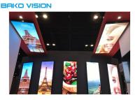 China Nationstar Led Poster Panel , P2.5 P3 Video Advertising Display With Foldable Stand for sale