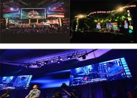 China Die Cast Aluminum Outdoor Rental LED Display P3.91 P4.81 P6.25 Curved Video Screen for sale