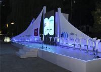 China Die Cast Aluminum Outdoor Rental LED Display P3.91 P4.81 P6.25 Curved Video Screen for sale
