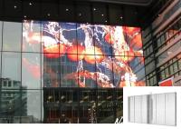 China P5 5000nits Transparent LED Screen 100x50cm Panel High Brightness for sale