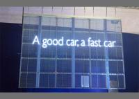China P5 5000nits Transparent LED Screen 100x50cm Panel High Brightness for sale