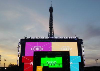 China P3.91 Outdoor Rental LED Display 500x500mm Cabinet 6000nits Waterproof IP65 for sale