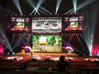 China Indoor LED Display Rental Cabinet 3.9mm SMD2121 Full Color 1920Hz Refresh Rate for sale