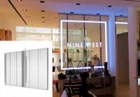 China Light weight P5 Transparent led screens with panel of 100x50cm for sale