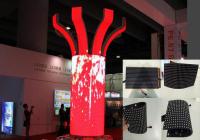 China Light Weight P4 Flexible Led Display with Module of 240x120mm for sale