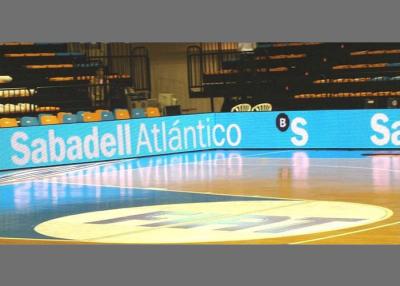 China P8 Stadium Sports Perimeter LED Display Panel 1280x768mm 6500nits Rubber Cover for sale