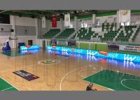 China P8 Stadium Sports Perimeter LED Display Panel 1280x768mm 6500nits Rubber Cover for sale