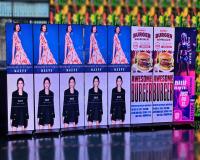China Wheel Poster Indoor LED Poster Aluminum Shell IP40 2.5mm 1/28 Dynamic Scan for sale