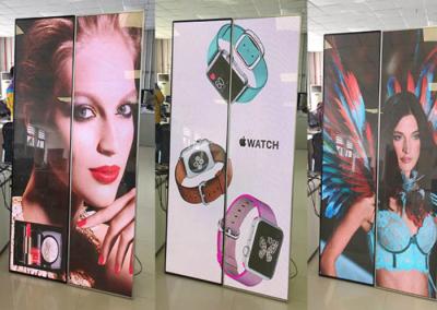 China P2.5 Indoor LED Poster 2880Hz Refresh Rate Digital Kiosk Signage for Advertisement Mall for sale
