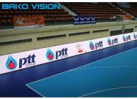 China Portable P10 Outdoor Sports Perimeter LED Display 1280x960mm 6500nits for sale