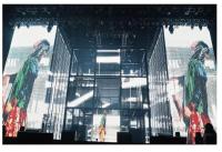 China Ultra Lightweight Glass LED Video Wall P25mm High Transparency IP67 Outdoor Display for sale