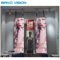 China Lightweight P2.5mm Indoor LED Poster Digital Display Screen Poster Standing Thickness for sale