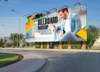 China SMD 1921 P5.53mm Outdoor LED Advertising Screen 4500 nits Die-Casting Billboard for sale