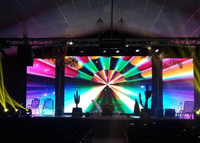 China Full Color SMD2121 P2.6mm LED Video Wall Display Die Casting Aluminum Cabinet 500x500mm for sale