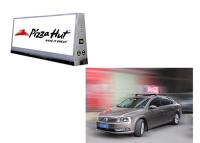 China Movable Aluminum Taxi Roof LED Advertising Screen 5500 Nits 3mm Pitch for sale