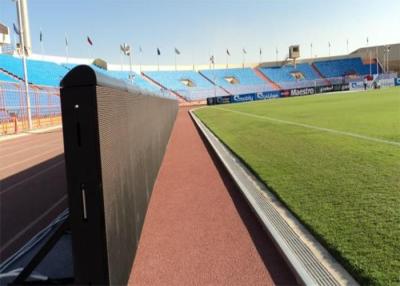 China P10 Stadium Sports Perimeter LED Display SMD 3535 IP65 6500 Nits Wide Viewing Angle for sale