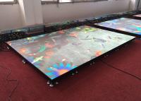 China P3.91 Interactive Dance Floor LED Screen 500x500mm Touch Modules SMD Ground Projection for sale