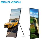 China P2.5mm Full Color LED Poster Display SMD2121 28kg with Wheel 2880Hz Refresh Rate for sale