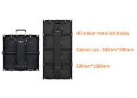 China P3.91 Indoor Rental LED Display 500x500mm Lightweight Panel Nationstar LEDs for sale
