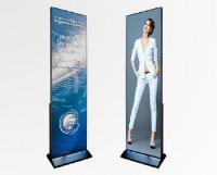 China Lightweight P2.5mm Indoor LED Poster Digital Display Screen Poster Standing Thickness for sale