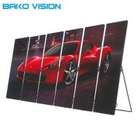 China P2.5 Aluminum LED Poster Screen 570x1890mm Ultralight High Definition for Advertising for sale