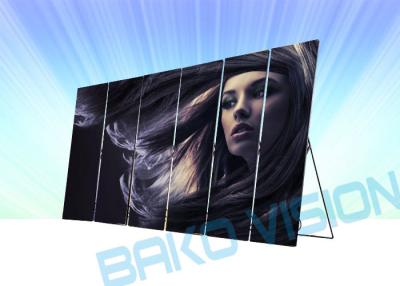 China 2880Hz Mobile LED Screen Display Slim Movable Billboard For Store Advertising for sale