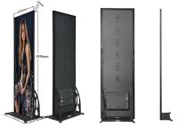 China 2880Hz Mobile LED Screen Display Slim Movable Billboard For Store Advertising for sale