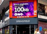 China Outdoor Fixed LED Display Screen 1000x1000mm IP65 6500nits Novastar Control System for sale