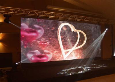 China P4.81 Indoor Rental LED Display 500x1000mm Hanging Stacking Backdrop 900 Nits for sale