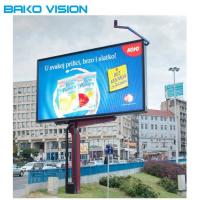 China IP65 Waterproof Outdoor Fixed LED Display High Brightness Fixed Installation for sale