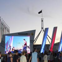 China P5.95 Outdoor Rental LED Display Die-casting Aluminum Video Wall 6000nits 1920Hz for sale