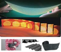 China Foldable Modules Flexible Led Curtain Display Hanging Indoor Full Color For Entertainment for sale